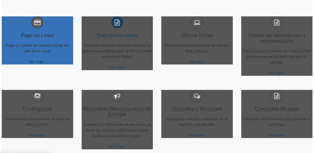 Oficina virtual de cge - Boletas CGE • Pagar, detalle, suscripcion en ...
